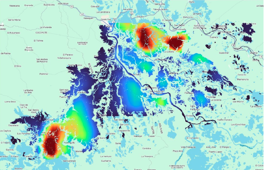 Flood Depth Mapping service specifications - CopernicusLAC Platform